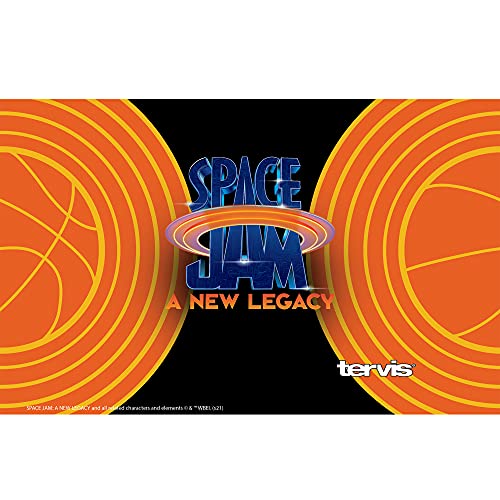 Tervis Warner Brothers - Space Jam 2 - Tune Squad Triple Walled Insulated Tumbler Travel Cup Keeps Drinks Cold & Hot, 20oz, Stainless Steel