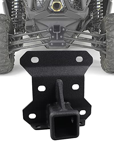Chelhead Maverick X3 Hitch, 2" Heavy-Duty UTV Rear Hitch Receiver Hitch Plate Fits Standard 2 inch Attachments Compatible with 2017-2023 Can Am Maverick X3 Accessories Hitch