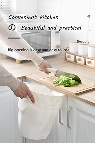 Wansan Irregular Trash Can Trash Can Plastic Trash Can Trash Can Fashion Simple Office Trash Can Without Lid, Kitchen Home Office Bedroom Office-yellow, 26x27x16cm