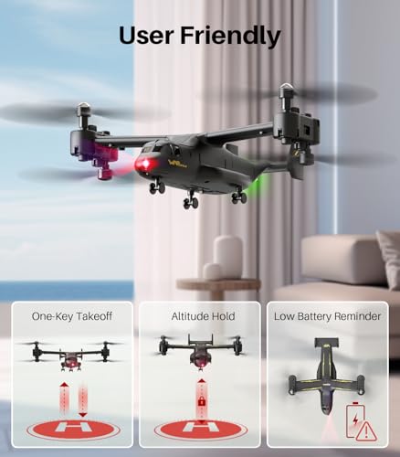 SYMA RC Helicopter for Kids and Military Fans, Remote Control Helicopter Toys with Multiple Stunt Flying, One Key Take Off/Landing, Low Battery Reminder, 4 Channel Fly and 2 Speeds, Black