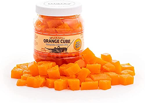 Fluker's Orange Cube Complete Cricket Diet 6oz - Includes Attached DBDPet Pro-Tip Guide
