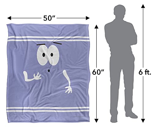 South Park Towelie Surprised Officially Licensed Silky Touch Super Soft Throw Blanket 50" x 60"