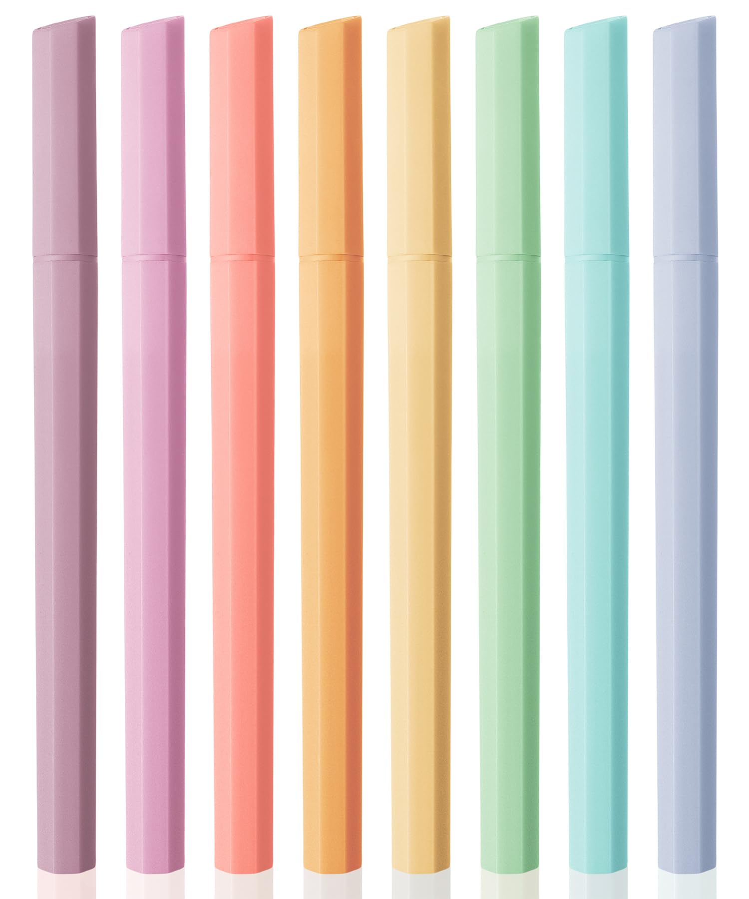 Mr. Pen- Aesthetic Highlighters, 8 Pack, Chisel Tip, Highlighters Assorted Colors, Bible Highlighters and Pens No Bleed, Cute Highlighters, No Bleed Highlighters for Bible Pages No Bleed