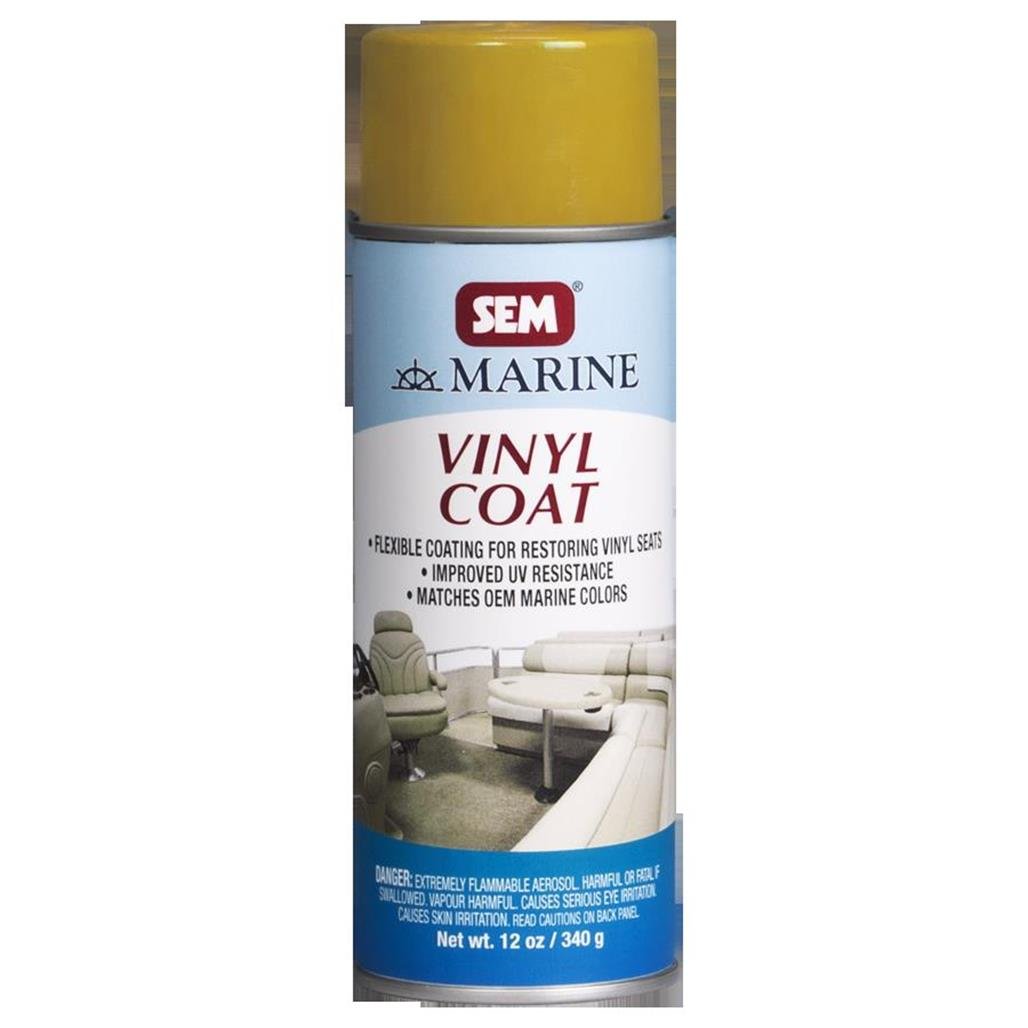 SEM M25223 Stingray Yellow Marine Vinyl Coat - 12 oz.