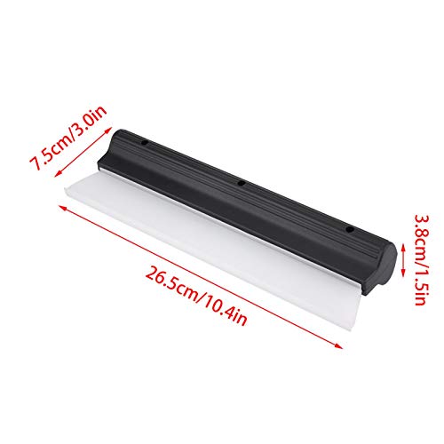 Marvellous Car Water Scraper Tool,Premium Silicone Squeegee T-Bar Waterblade Siper Scraper Clean Window Cleaner for Car Or Home Drying Use(10.4 * 3 * 1.5 inch)