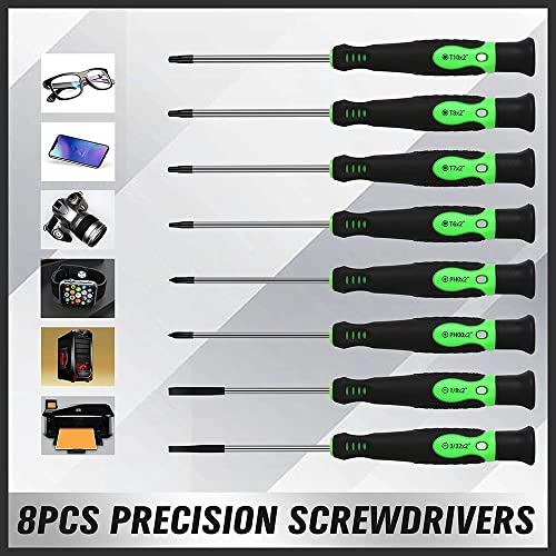 SWANLAKE 118PCS Magnetic Screwdrivers Set With Plastic Ranking,Tools For Men
