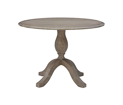 Linon Home Décor Mauro Antuque Rustic Brown Drop Leaf Dining Table