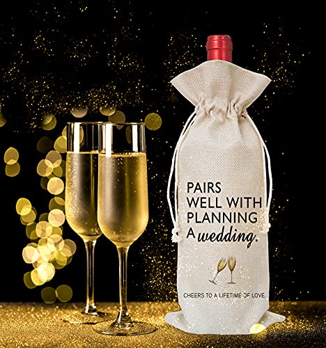 Wedding Gifts Wine Bag(1 Pc), Mr and Mrs Wedding Gift, Engagement Gift-J14