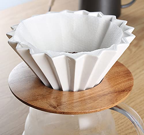 Mozacona Wooden Coffee Filter Tray,Wooden Pad- Just Pad
