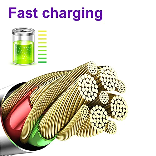 iPhone Charger Cord,[Apple MFi Certified] 4pack iPhone Charger Purple Apple Chargers for iPhone iPhone Charging Cord Nylon Braided Compatible with iPhone 13 Pro/13/12/11 Pro/11/XS MAX/XR/8/7/6s