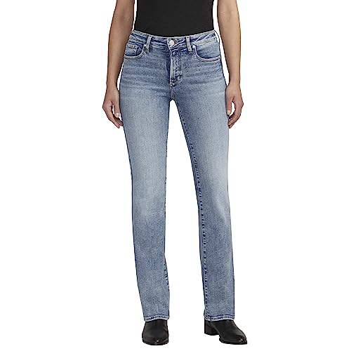 JAG Jeans Women's Forever Stretch High Rise Bootcut Jeans, Jet Ski, Large