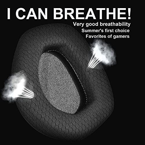 defean RS165 175 185 195 Upgrade Quality Ear Pads Replacement Ear Cushion Foam Compatible with Sennheiser HDR RS165,RS175, RS185,RS195 RF Wireless Headphone,Added Thicknes(Breathable Fabric)