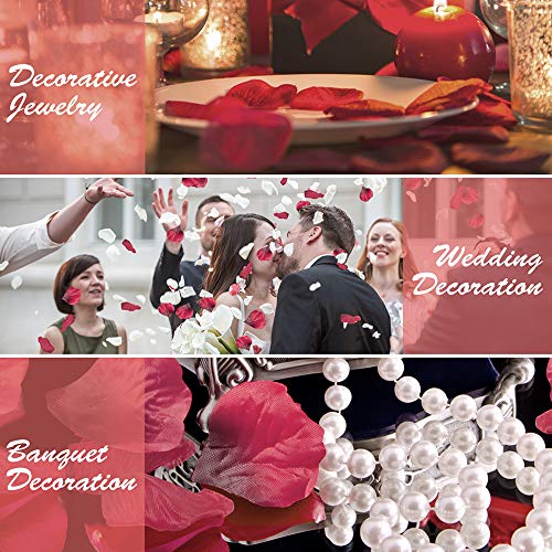 Vanleonet Rose Petals 2000 PCS Artificial Flower Silk Petals,Wedding Party Holiday Decoration for Romantic Night Valentine Day