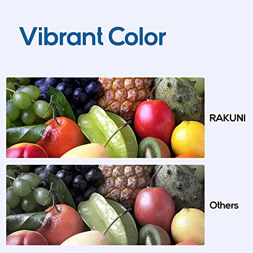 RAKUNI Compatible Toner Cartridge Replacement for Lexmark CS421 CS521 CX421 CX522 CX622 CX625 CS421dn CS521dn CX421adn CX522ade CX622ade CX625ade 78C1XK0 78C1XC0 78C1XM0 78C1XY0 (High Yeild, 4-Pack)