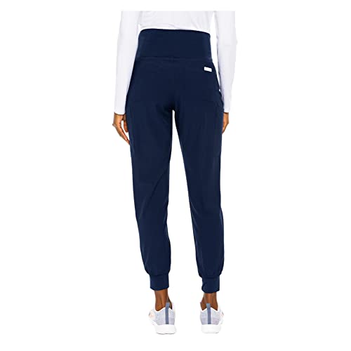 Med Couture Women's Maternity Jogger Pant, Navy, Medium