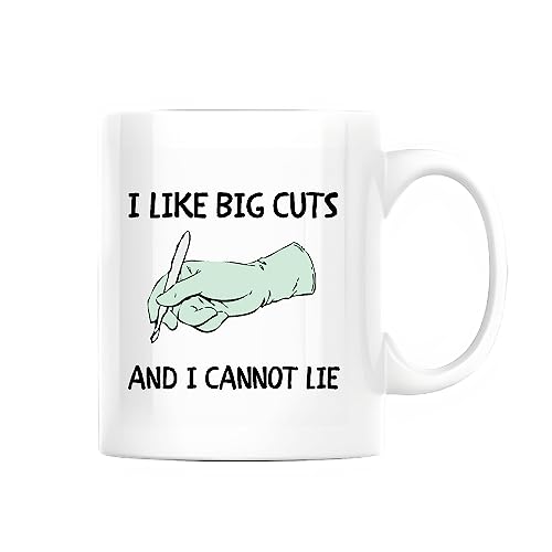 Best Gift For Scalpels and Surgeons Doctors Operated Humor 11oz 15oz White Coffee Mug