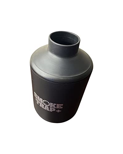 Smoke Trap + | Personal Air Filter (Sploof) - ECO Replaceable Filters - Long Lasting Smoke Filter 500+ Uses With Easy Exhale - Filters Have Zero Plastic Waste - (Black)
