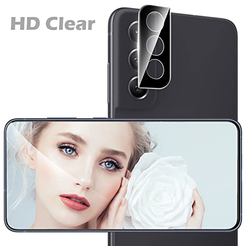 imluckies [3 Pack] for Samsung Galaxy S21 FE Camera Lens Protector, Ultra Thin Tempered Glass, Anti-Scratch & HD Clear, Easy Installation, Case Friendly Only for Samsung S21 FE 5G 2021 - Black