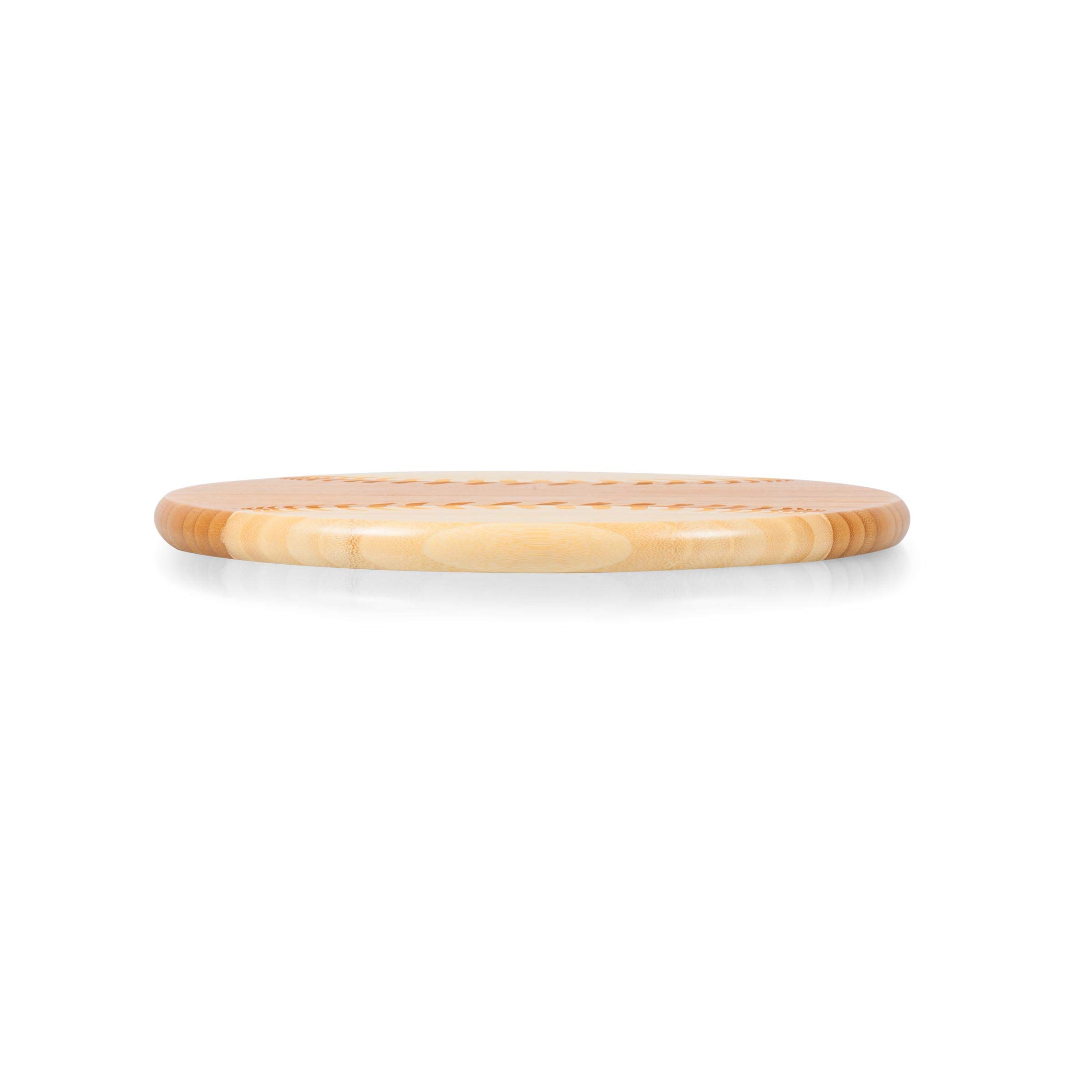 TOSCANA - a Picnic Time brand Home Run Baseball Cheese Board, Novelty Charcuterie Board, Serving Platter - Cheese Boards Charcuterie Boards, Wood Cutting Board, (Bamboo)