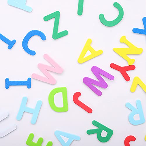 1050Pcs Foam Stickers, Self Adhesive Sticky Letter Sticker for Kids DIY Craft(1.1x0.9in)