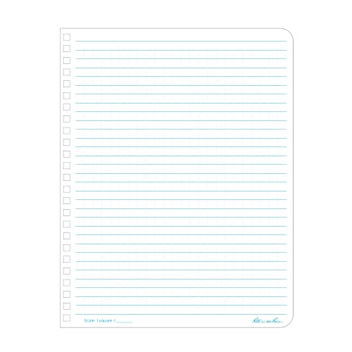 Rite in the Rain Weatherproof Side Spiral Notebook, 6.625" x 8.5", Yellow Cover, Universal Pattern, 2 Pack (No. 373-LGL2)