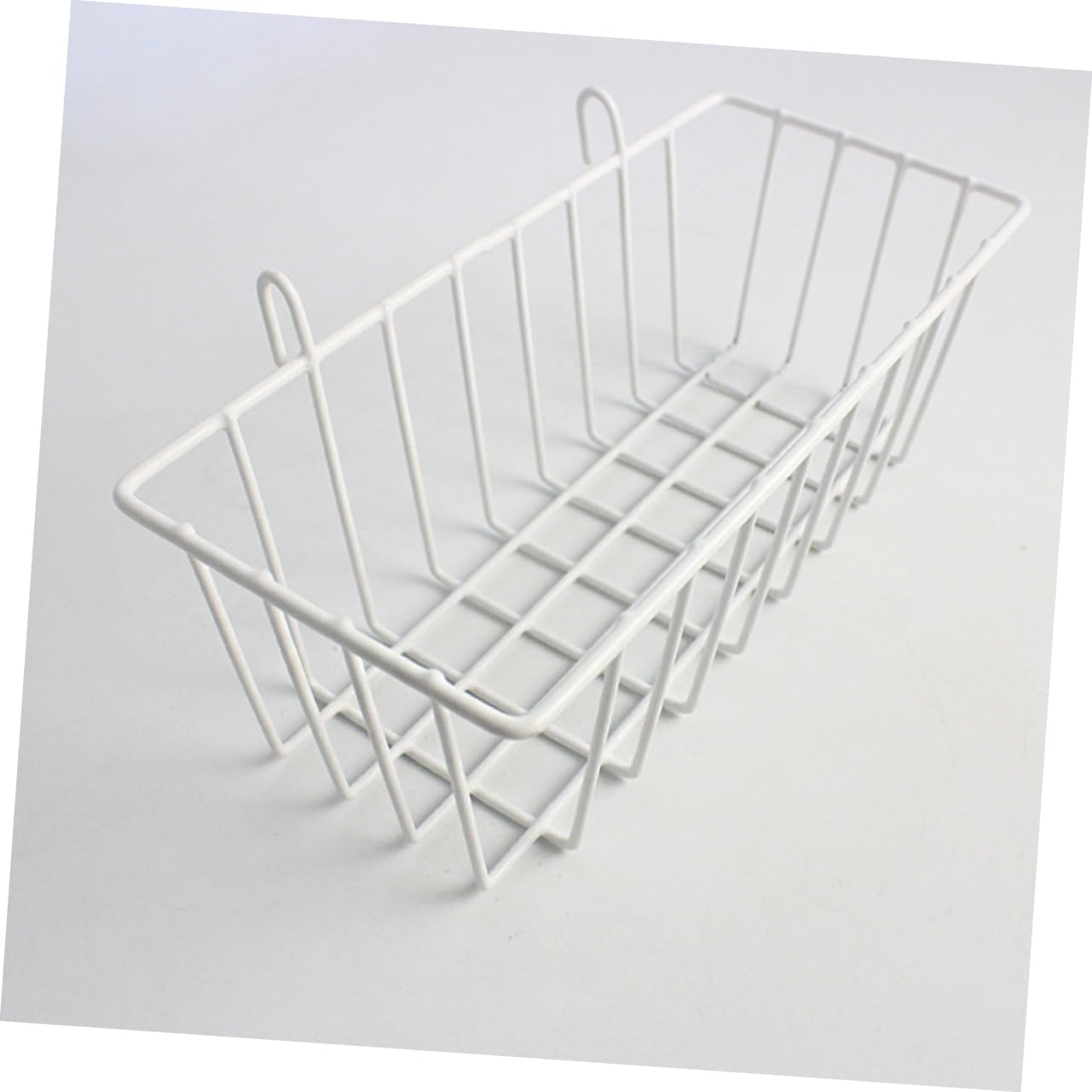 Balacoo Rabbit Rack Bunny Feeder Rabbit Feeders Convenient Rabbit Feeder Hanging Rabbit Feeder Daily Use Rabbit Feeder Rack for Rabbits Feeder Rabbit Grid Accessories Shelf Metal White