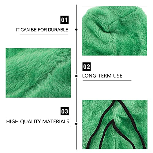 Balacoo Green Parrot Cozy Corner Fleece Bird Blanket Cuddle Nest Warm Plush Sleeping Nest Bed Small Animals Pet Birds Cage Hanging Bed House for Parakeet Cockatiel