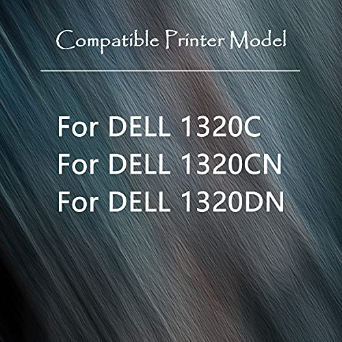 (6 Pack) TG Imaging Replacement for Dell 1320C Toner Cartridge 1320 3B/C/Y/M Color Set Worked with DellĀ 1320 1320C 1320CN Toner Printer