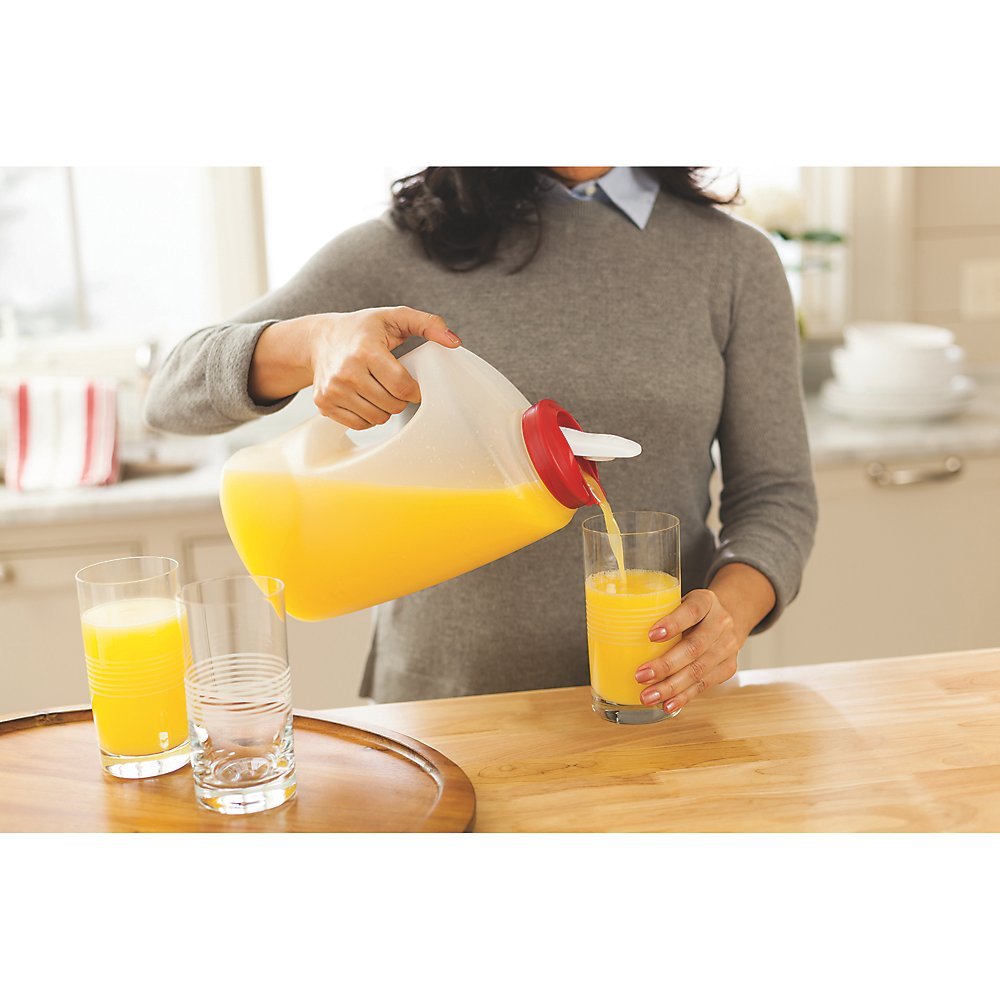 Rubbermaid 7E60 1-Gallon Pitcher (Red)