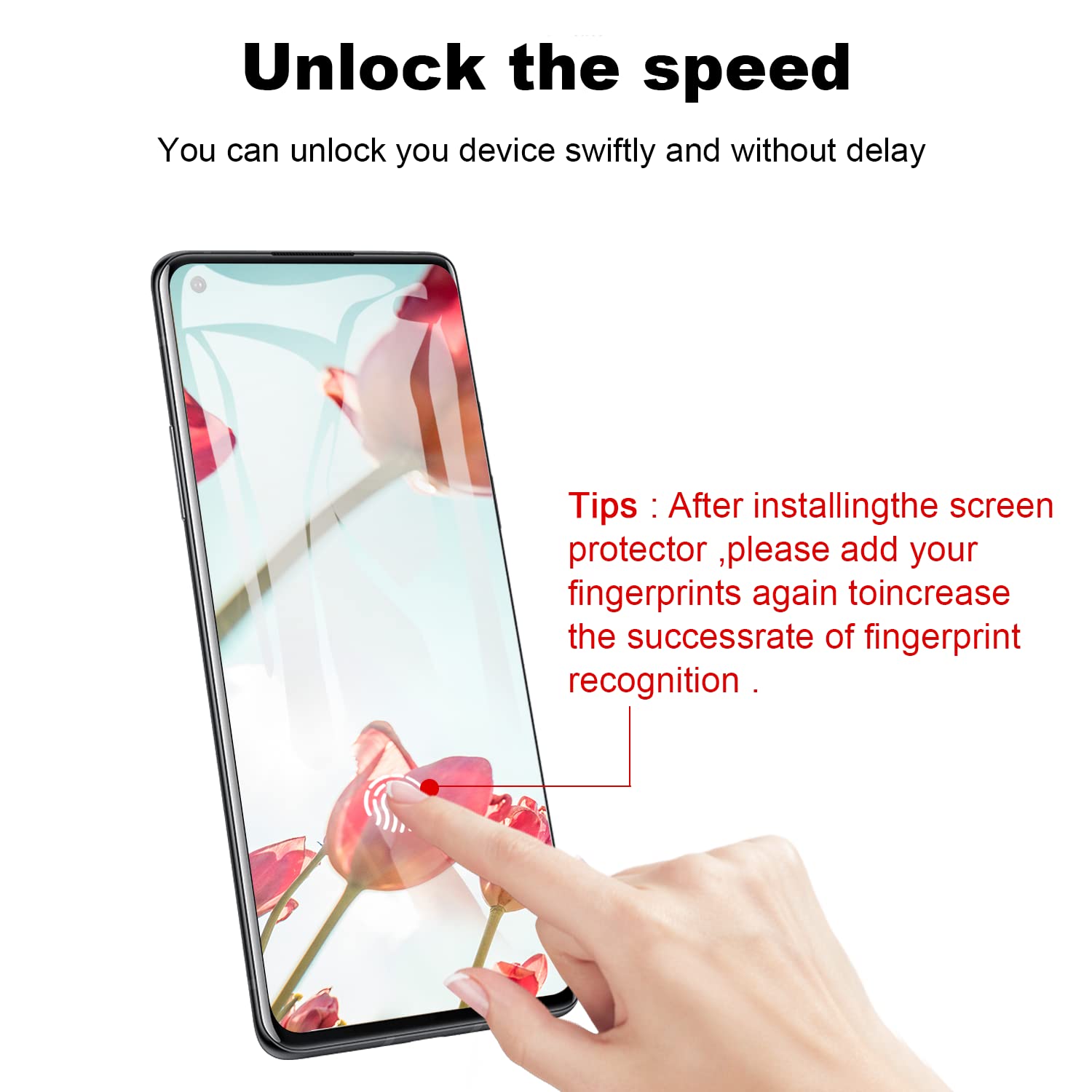 YRMJK 2+2 Compatible OnePlus 10 Pro Screen Protectors + Camera Lens Protectors, 3D Full Coverage 99% HD Clarity 9H Premium Tempered Glass Compatible OnePlus 10 Pro