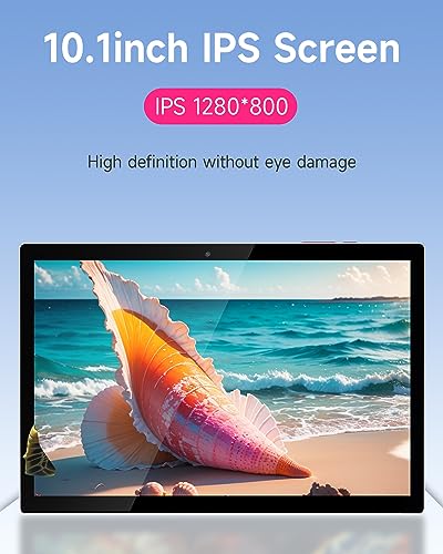 YQSAVIOR 10 inch Tablet, Android 13 Tablet PC, 6GB RAM 64GB ROM Tablets, 2.0GHz Processor, 1280×800 HD IPS Screen, Bluetooth, Dual Camera, Dual Speaker, WiFi 6 Tablet Computer 6000 mAh, Pink