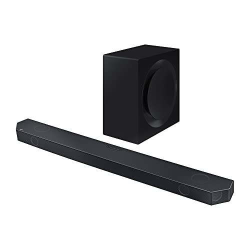 SAMSUNG HW-Q900C/ZA Q-Series 7.1.2 ch. Wireless Dolby Atmos Soundbar with Q-Symphony Bundle with 2 YR CPS Enhanced Protection Pack