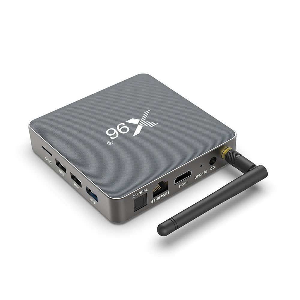 X96 X6 TV Box Android 11.0 8GB RAM 128GB RK3566 Support VP9 H.265 4K 2T2R MIMO Dual WiFi USB 3.0 1000M with i8 Keyboard