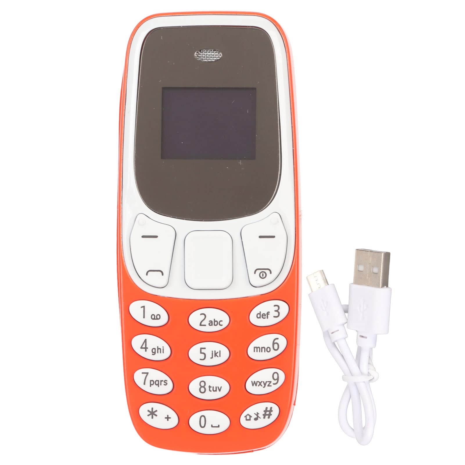 Jectse Mini Phone, Mini Bluetooth Phone Hands Small Mobile Phone Dual SIM Unlocked Cell Phone with Voice Changer, 380mAh Small Cell Phone Kids Phone ()