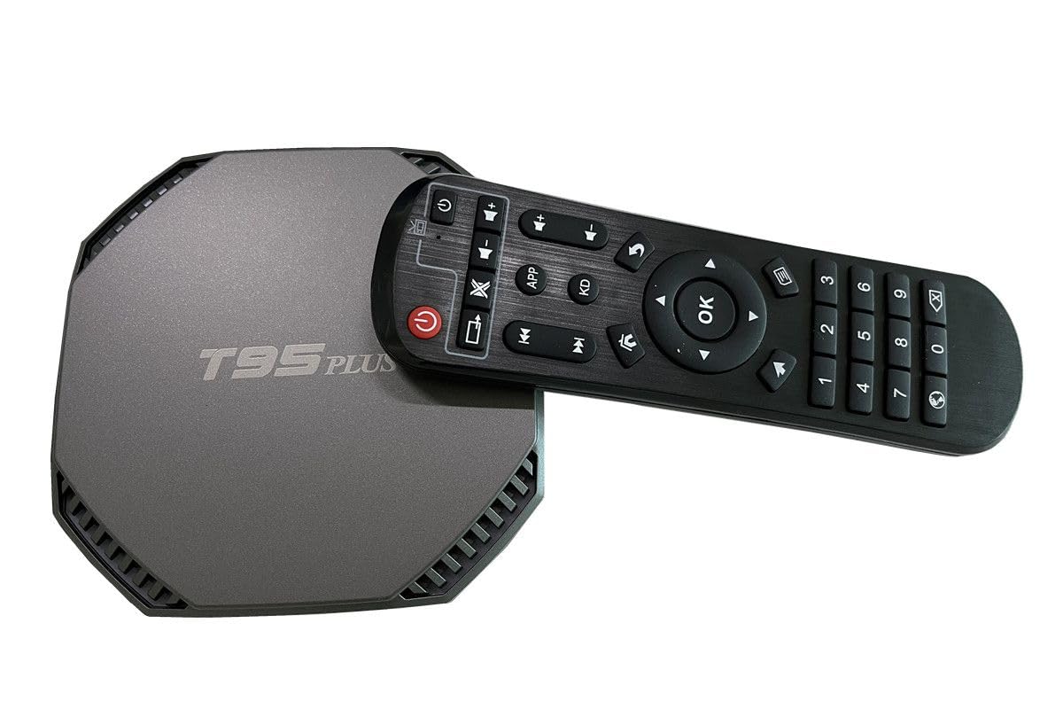 T95 Plus Smart TV Box Android 11.0 Rockchip RK3566 8GB 128GB 2.4G/5G WiFi 1000M BT4.0 USB3.0 Support 4K HDR H.265 Media Player Set top TV Box with i8 Backlight Keyboard