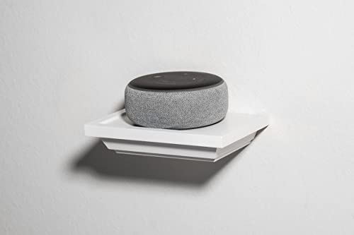 Ninefold Design Small Wall Shelf | 6 in x 4 in | Decorative Mini Shelves| Wall Mounted Small Corner Shelf for Bathroom, Living Room, Kitchen, Bedroom, and Office