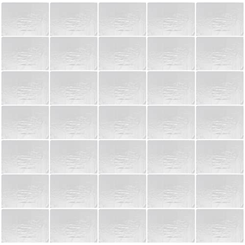 TEHAUX Disposable Rabbit Cage Liner, Plastic Bunny Cage Mat Film to Replace Diapers Suitable for Most Rabbit, Hamster, Guinea Pigs& All Small Animals- 100 PCS Universal Toilet Film- Size S