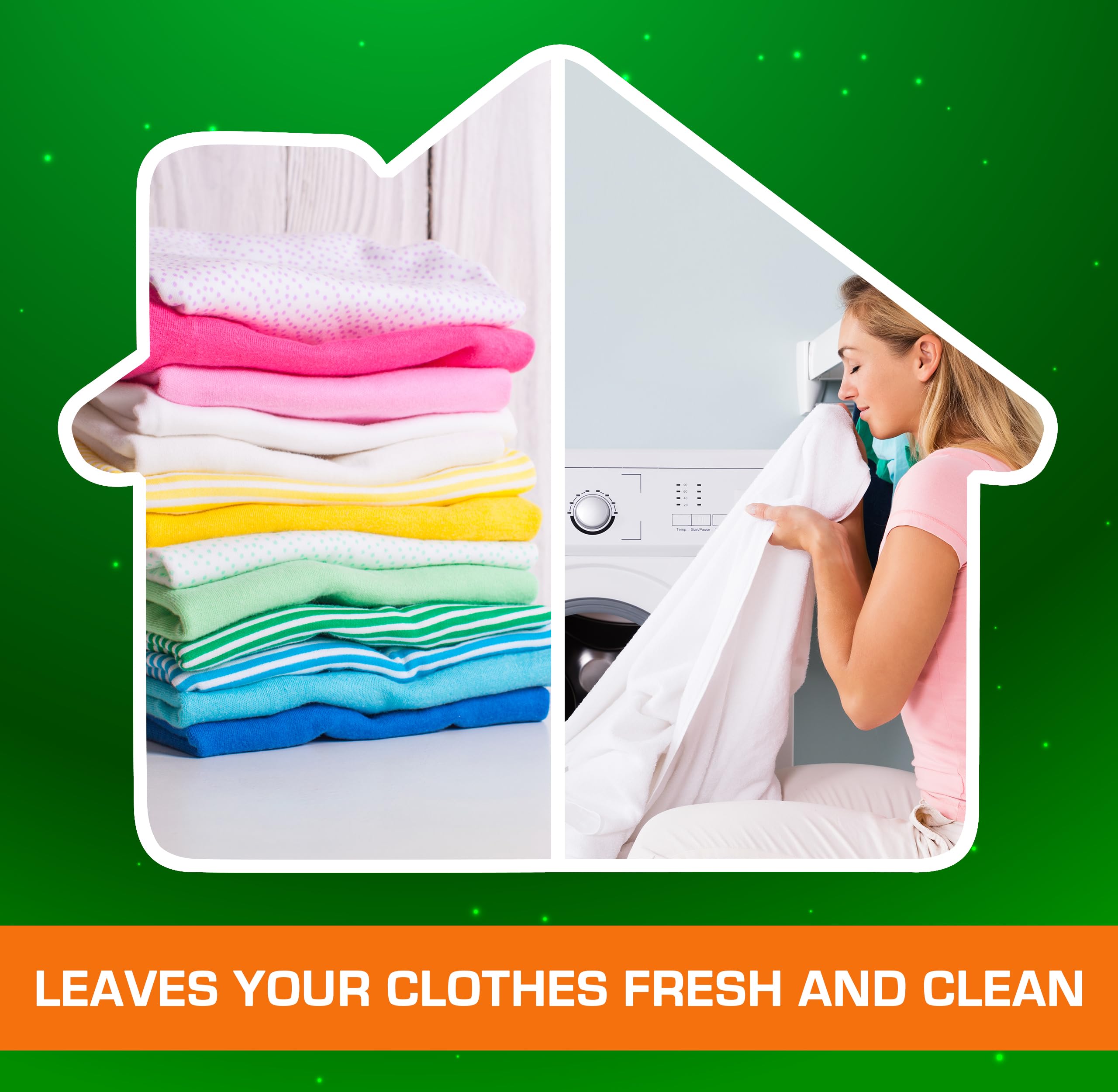 Gain Laundry Detergent Bundle with Gain Detergent, Fireworks Scent Booster, Dryer Sheets and Gift Boutique Lint Stick, For Travel, Dorm Room Supplies, First Apartment, 5 Pack