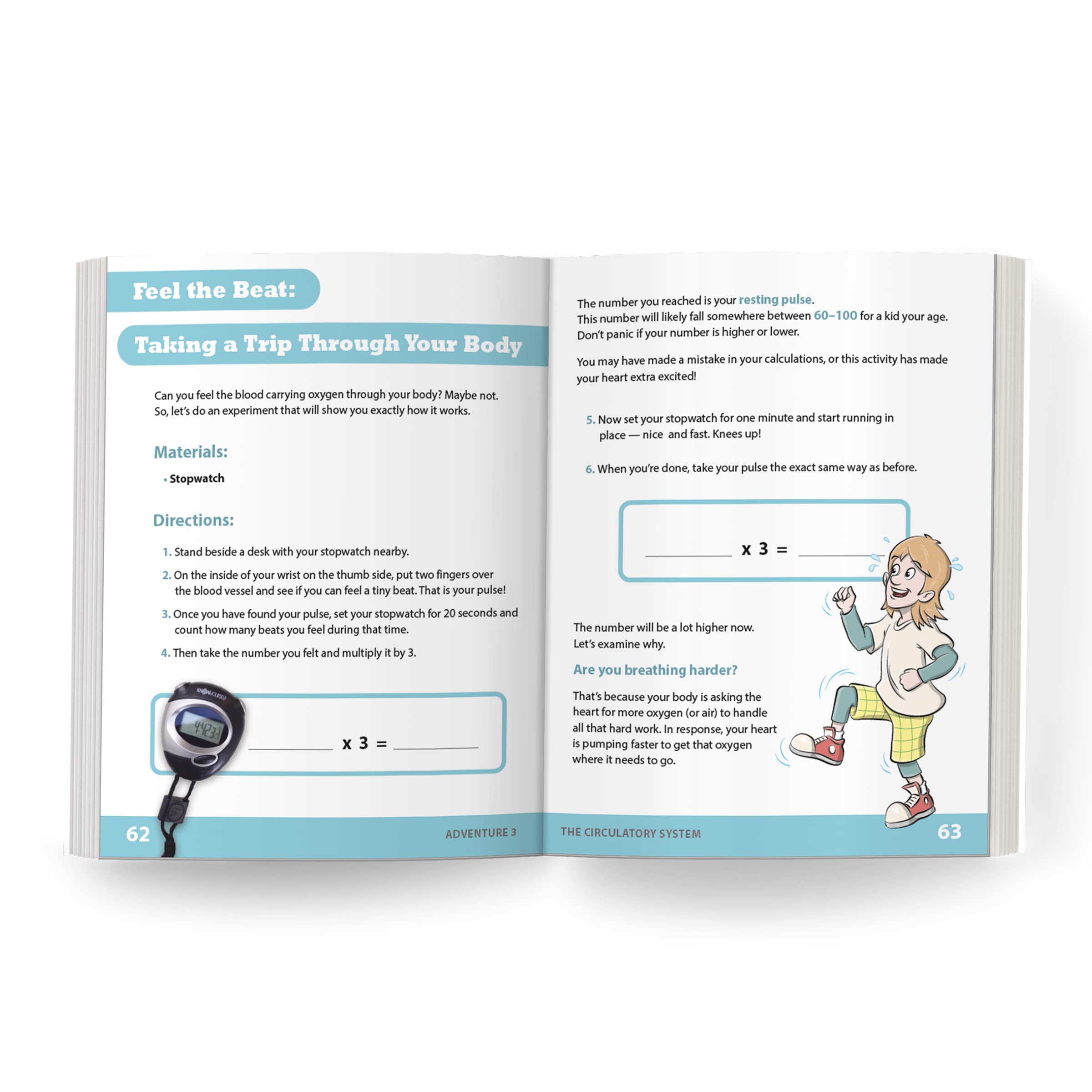 Know Yourself - The Circulatory System: Adventure 3, Human Anatomy for Kids, Best Interactive Activity Workbook to Teach How Your Body Works, STEM & STEAM, Ages 8-12 (Systems of the Body)