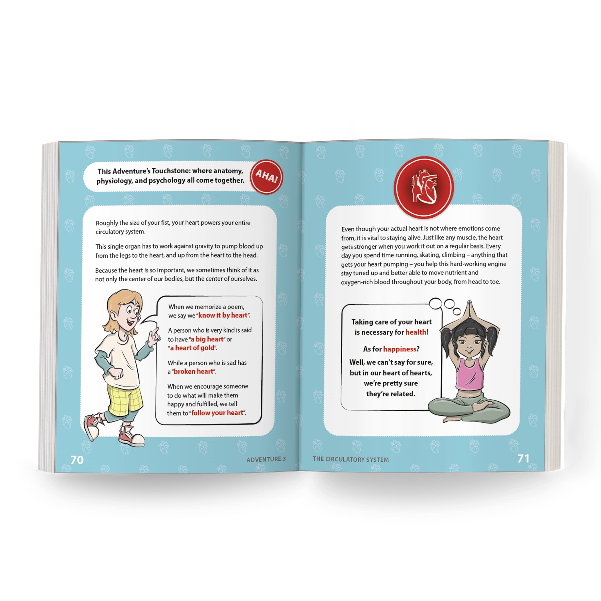 Know Yourself - The Circulatory System: Adventure 3, Human Anatomy for Kids, Best Interactive Activity Workbook to Teach How Your Body Works, STEM & STEAM, Ages 8-12 (Systems of the Body)