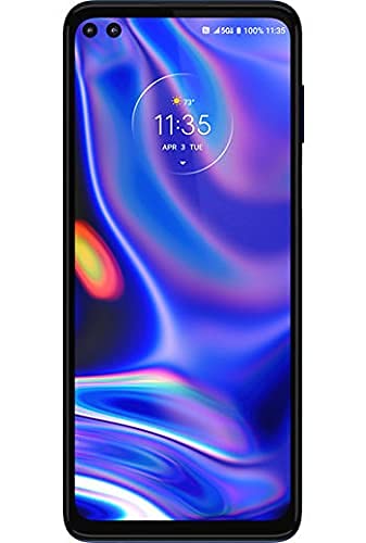 Motorola One 5G UW 128GB Oxford Blue for Verizon (Renewed)