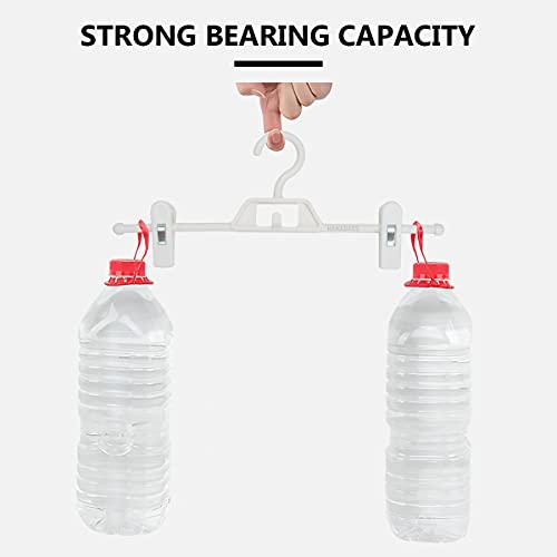 Pants Hangers 10Pcs Non-Slip Plastic Pants Clip Household Coat Hanger Cloth Clip for Wardrobe Hangers