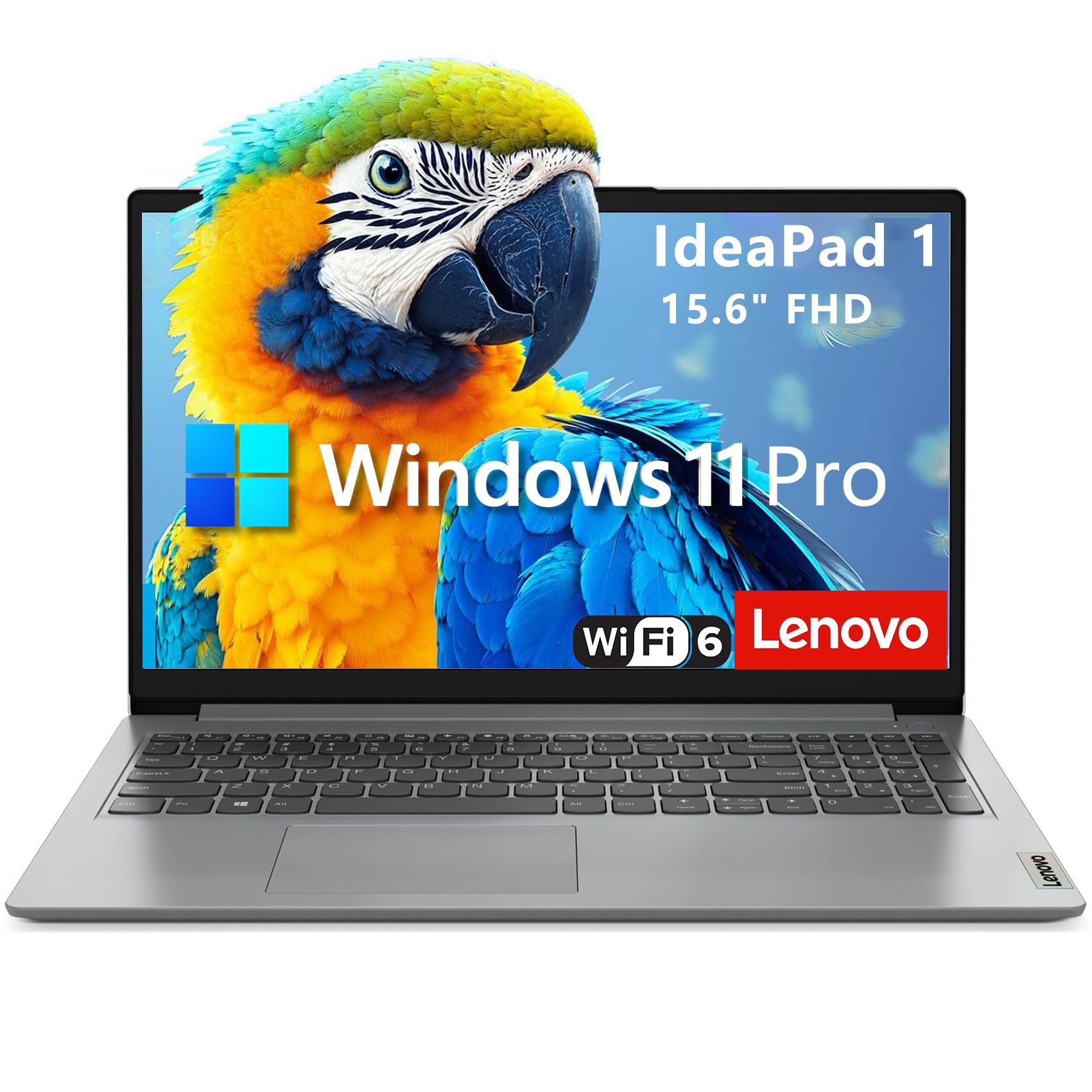 Lenovo V15 G4 15.6" FHD Business Laptop Computer, AMD Octa-Core Ryzen 7 7730U (Beat i7-1355U), 4GB DDR4 RAM, 2TB PCIe SSD, WiFi 6, Bluetooth 5.2, RJ-45, Type-C, Iron Grey, Windows 11 Pro, AZ-XUT