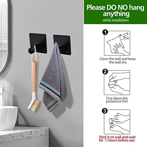 Bathroom Hardware Set, 5/10/20pcs Black/Brushed Nickel/Brushed Gold Stainless Steel Bathroom Hardware Set, Bathroom Accessories Kit Including 16" Hand Towel Bar, Toilet Paper Holder, Robe Towel Hooks