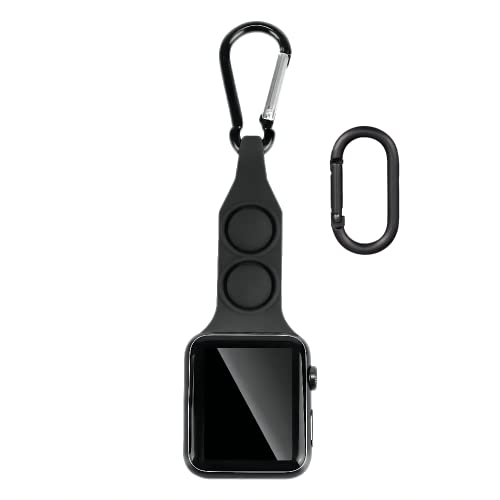 Compatible for Apple Watch Band-Replaceable Apple Watch Keychain,Necklace Pendant,Fob,Clip On,Carabiner,Pocket Watch Case,Lanyard,Arm,Nurse Watch Band