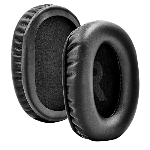 Replacement Earpads for Logitech G Pro/G Pro X Gaming Headphones-Headphone Ear Pads for Logitech G Pro/G Pro X Gaming Headphones (Leather)