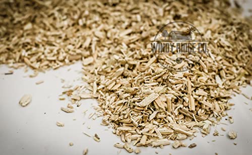 windy ridge co. Hemp Bedding for Chicken Coops, Rabbits, Horses, Small Animals, Reptiles - 33lb Bag, All Natural, Odor Absorbent, Biodegradable, Low Dust