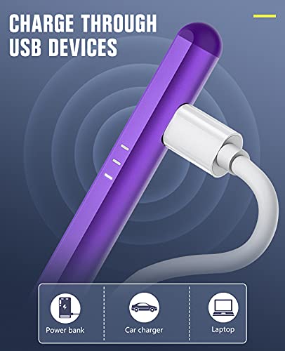 TiMOVO Stylus Pen for Apple iPad Pencil 10/9/8/7/6th Generation,iPad Air 5/4/3th Pencil 2nd Generation for 2018-2022 Apple iPad Pro 12.9/11,iPad Mini 6/5th Palm Rejection iPad Stylus,Gradient Purple