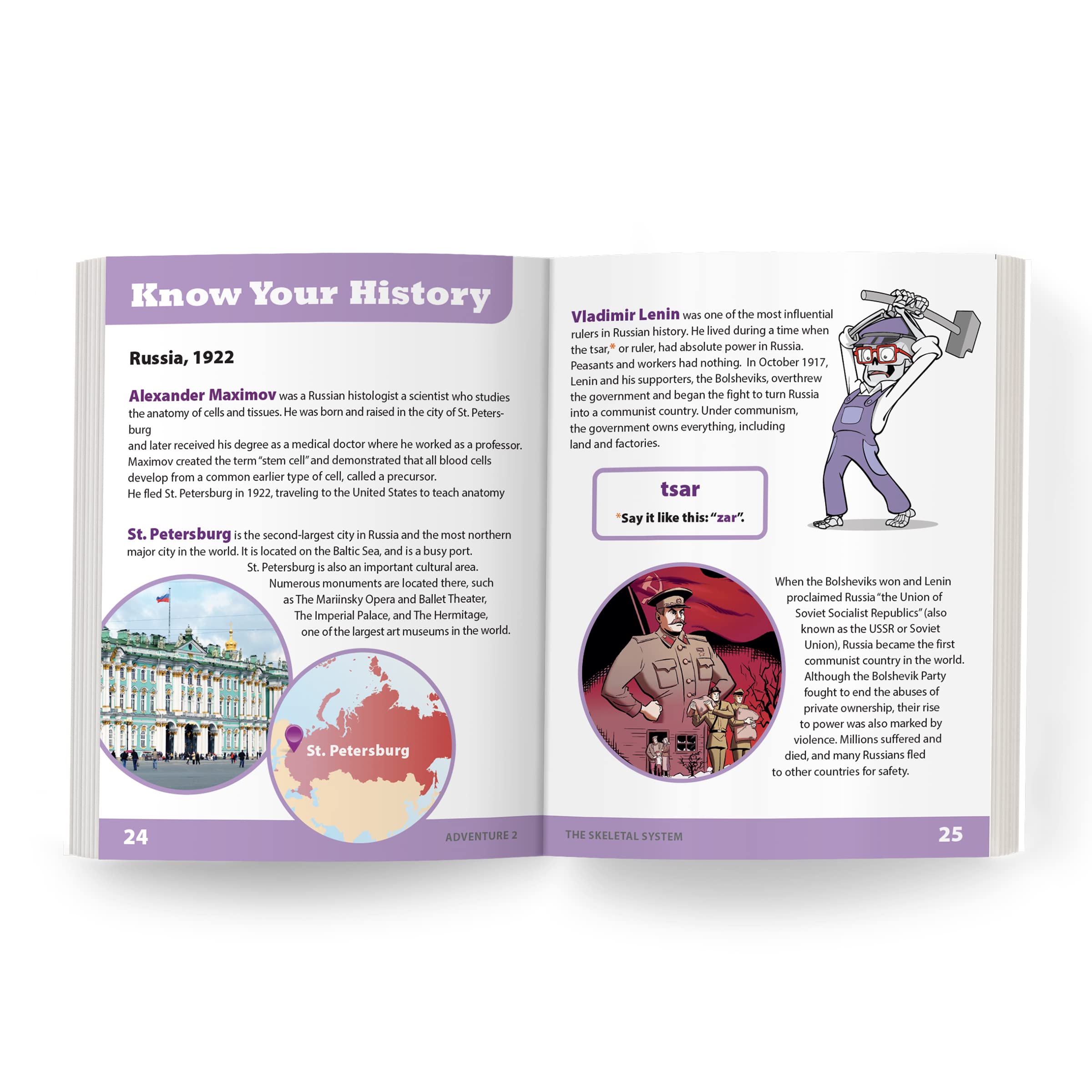 Know Yourself - The Skeletal System: Adventure 2, Human Anatomy for Kids, Best Interactive Activity Workbook to Teach How Your Body Works, STEM & STEAM, Ages 8-12 (Systems of the Body)