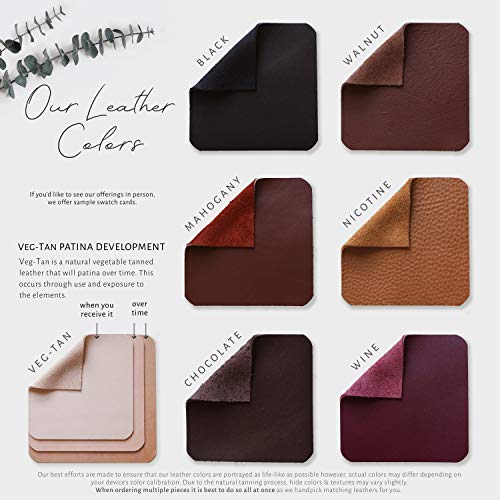 KEYAIIRA - Custom Leather Wall Strap for hanging pillow cushions, Headboards, Banquet strap shelf wall hung hook floating nightstand shelving bracket farmhouse
